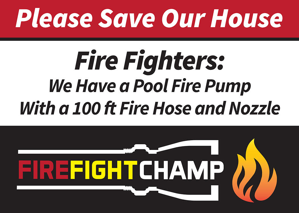 Yard Sign – FIREFIGHTCHAMP